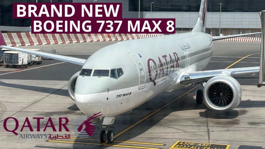 Boeing 737-8 MAX é incorporado à frota da Qatar Airways